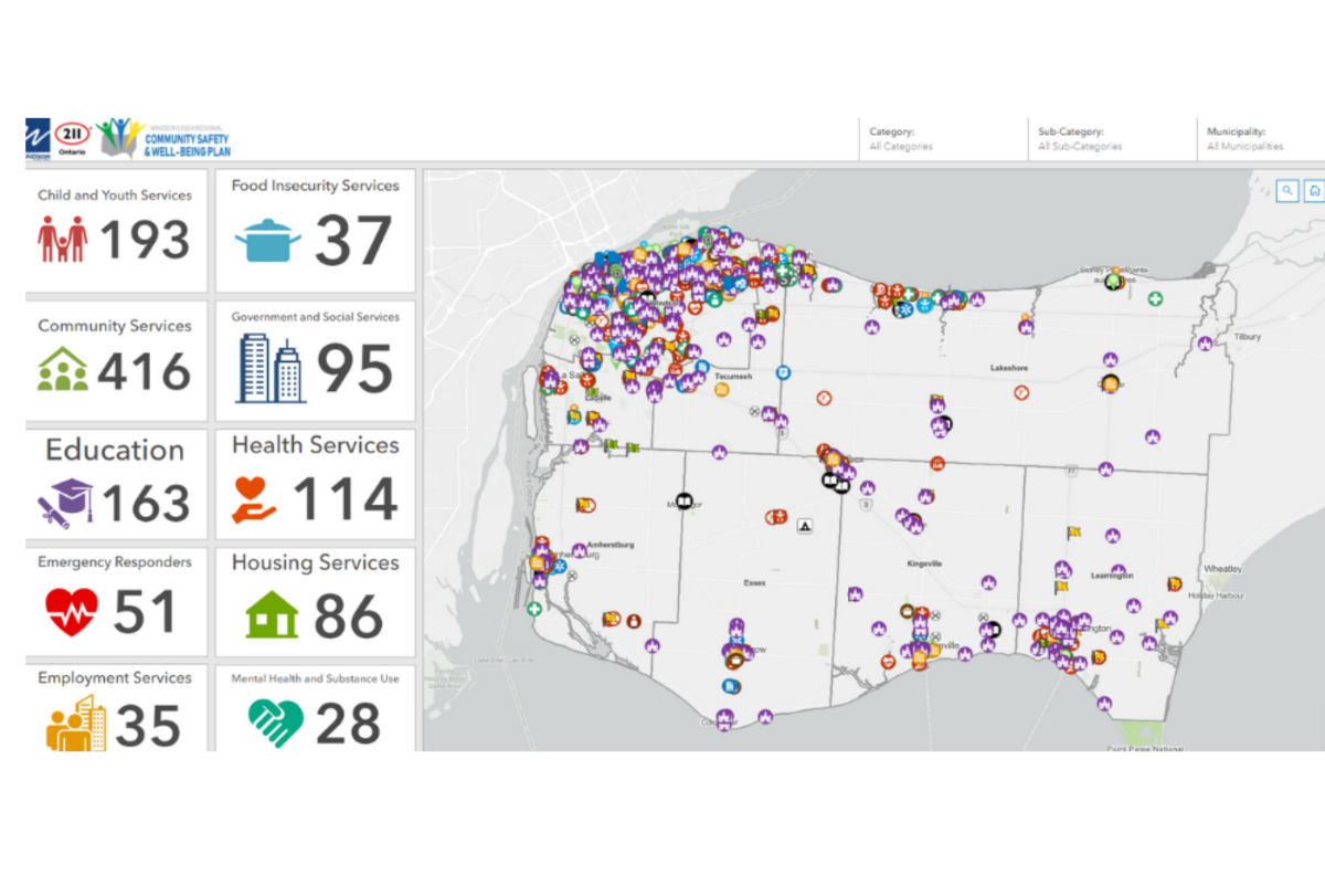 New Community Safety and Well-Being Map Launched for Windsor-Essex ...