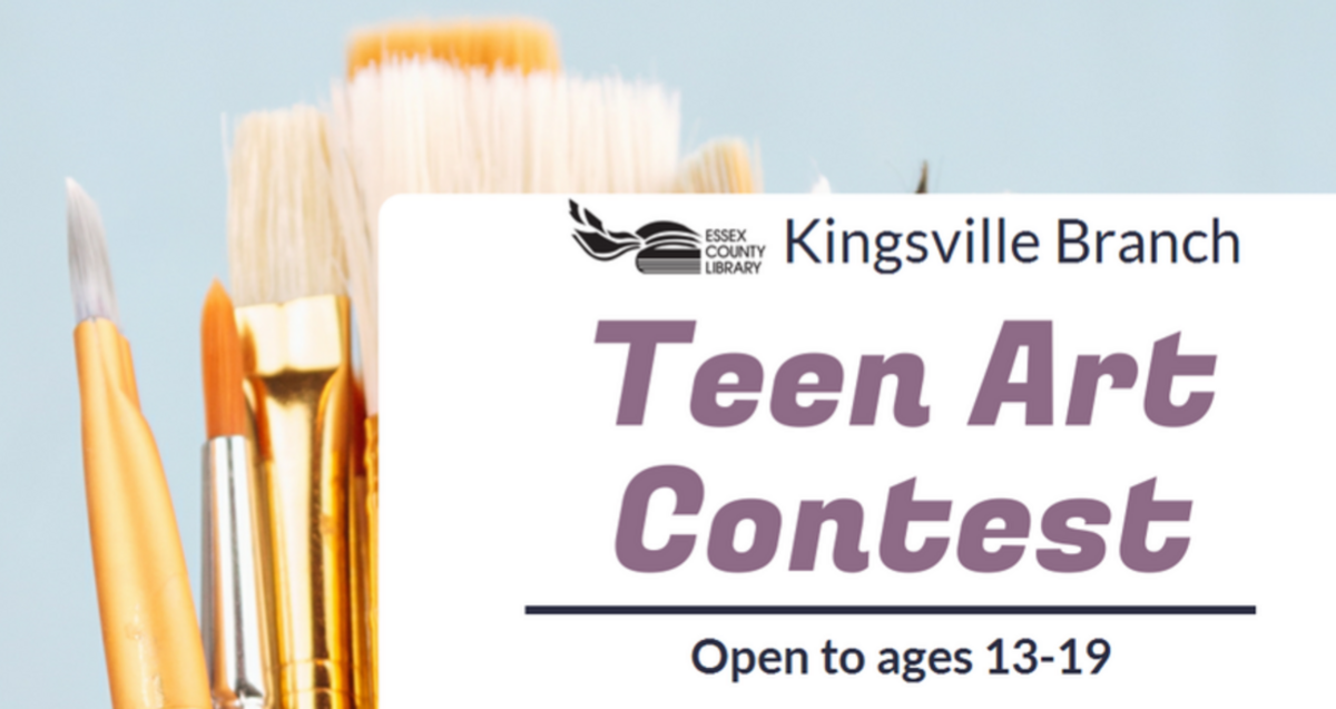 Enter Teen Art Contest at Essex County Library’s Kingsville Branch ...