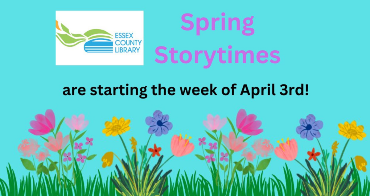 Essex County Library Offers Spring Storytimes Starting April 3 ...
