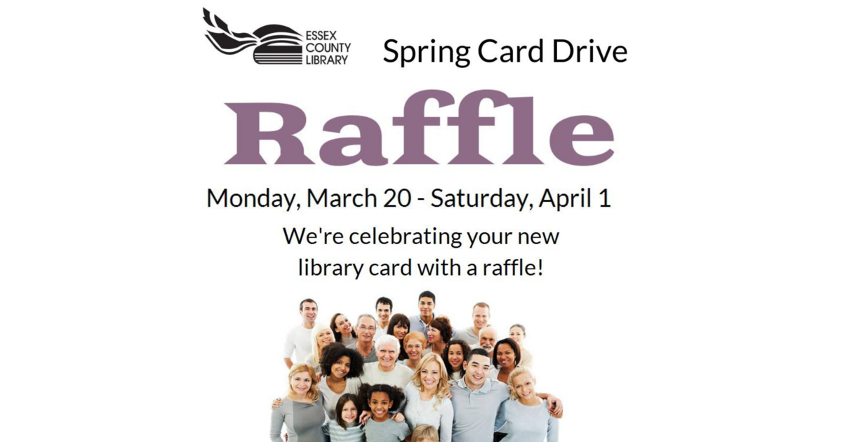 Essex County Library’s Holding a Raffle! - Kingsville Times