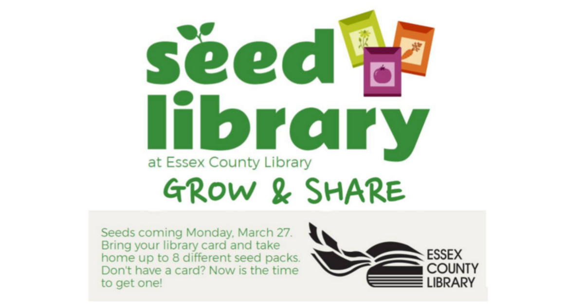 ECL Seed Library Will ‘Spring Up’ March 27 - Kingsville Times