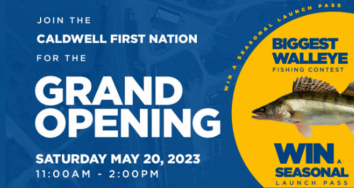Caldwell First Nation Marina – Grand Opening May 20 - Kingsville Times