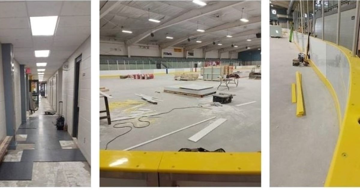 Great Progress on Kingsville’s Arena Ice Slab Project - Kingsville Times