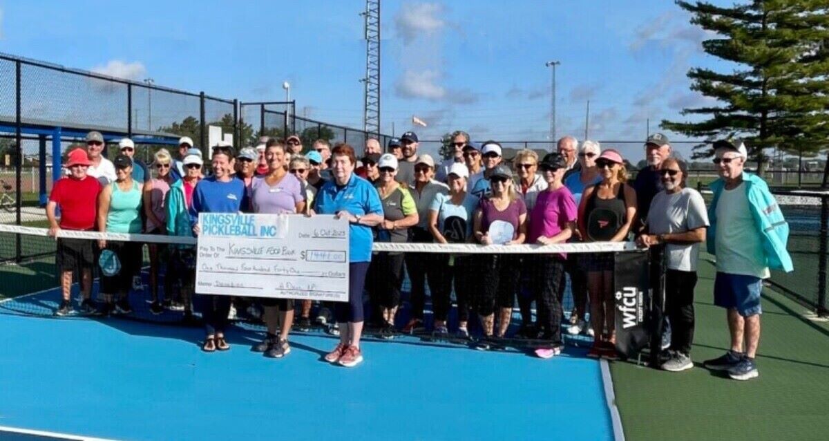 Kingsville Pickleball Club Gives Back to the Community - Kingsville Times