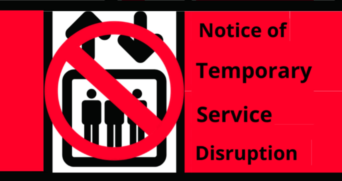 Temporary Service Disruption of Essex County Civic Centre Elevator ...