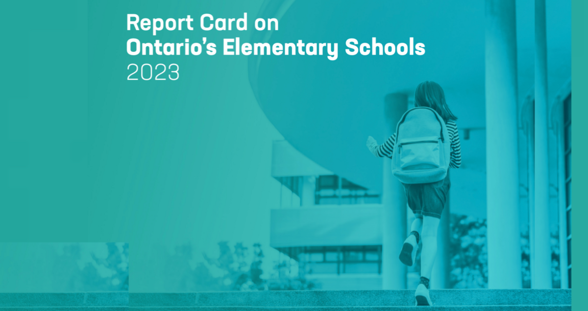 Fraser Institute Releases 2023 Report Card For Ontario’s Elementary ...