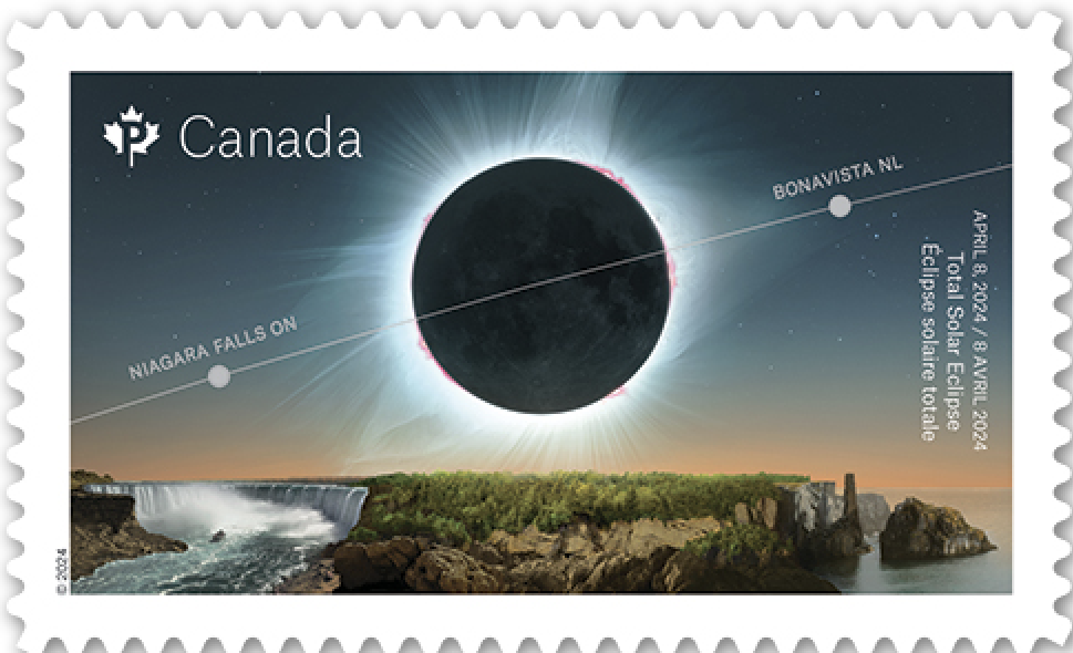 New Stamp Marks Upcoming Total Eclipse Of The Sun - Kingsville Times