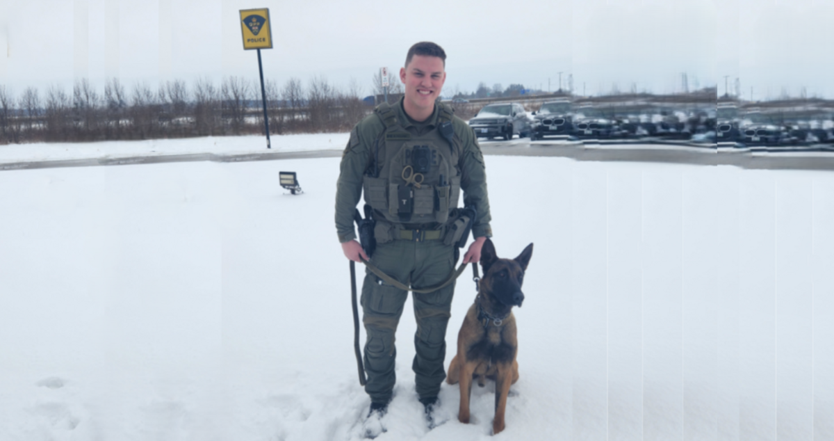 Essex County OPP Welcome New K9 Team - Kingsville Times