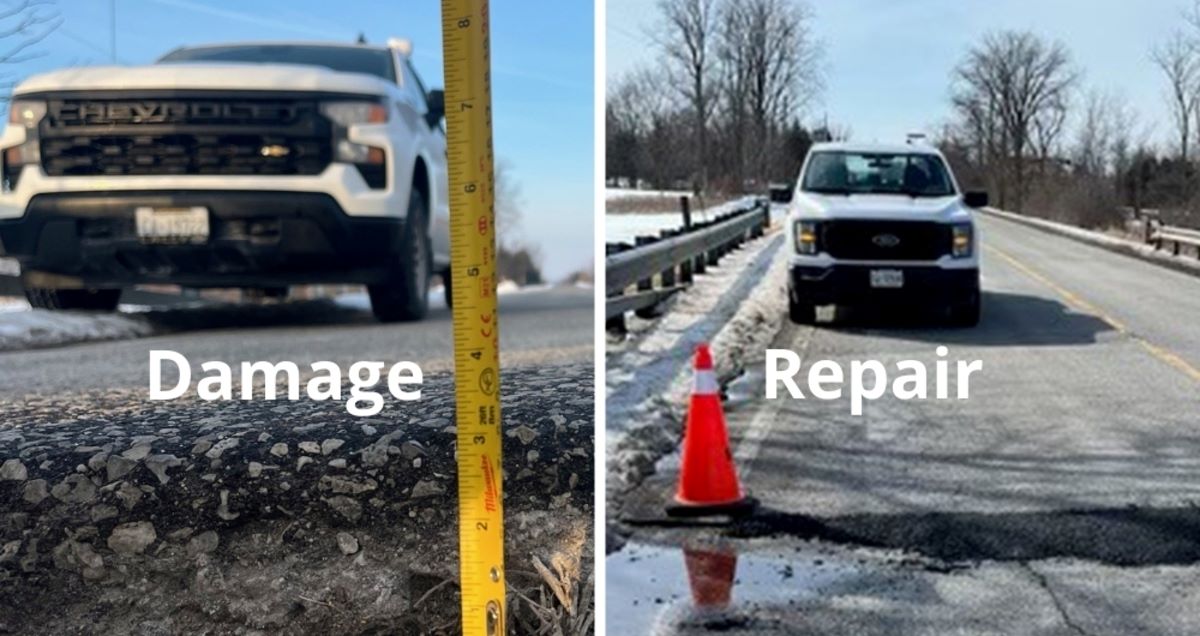 Beware of Road Damage Due to Freezing - Kingsville Times